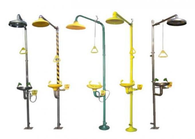 Corrosion Resistant Eyewash Safety Shower For School / Hospital Laboratory