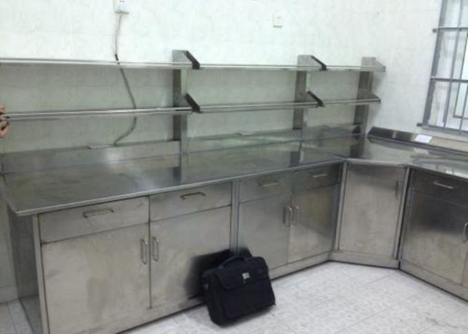 Full Stainless Steel Lab Furniture , Custom Made School Science Lab ...