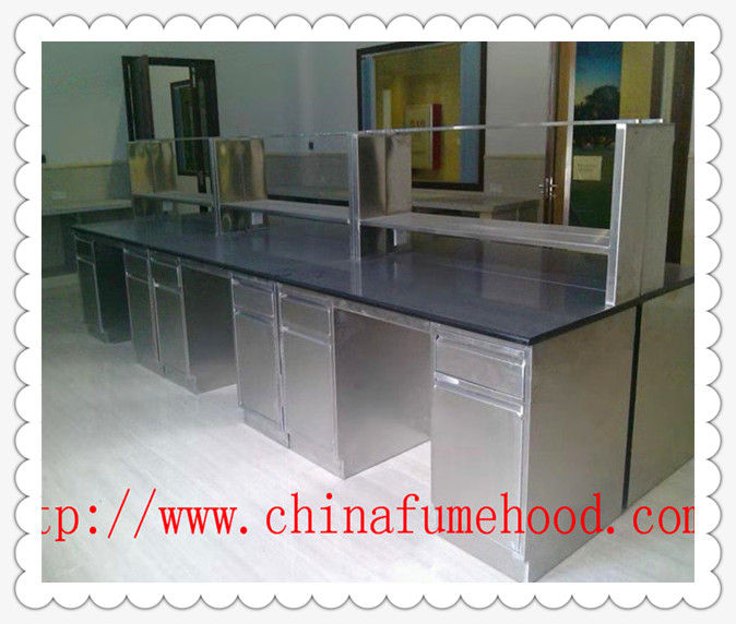 Practical Metal Stainless Steel Lab Bench Casework Multiscene Waterproof