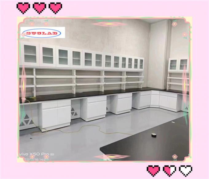 Heat & Chemical Resistant White Chemistry Lab Bench laboratory tables ...
