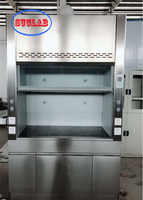 Horizontal/Vertical Air Flow Laboratory Ducted Fume Hood Lab ...