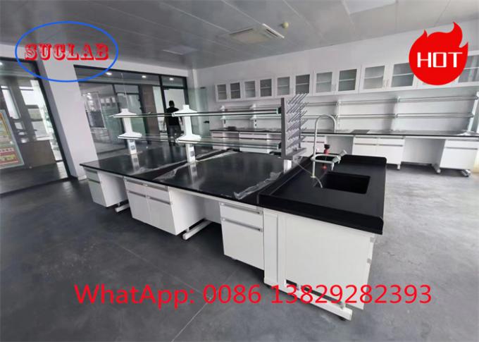 Durable Chemistry Lab Workbench Chemistry Lab Workstation with Chemical ...