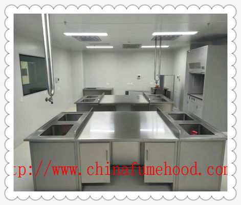 Antirust Stainless Steel Laboratory Casework , Waterproof Metal Lab ...