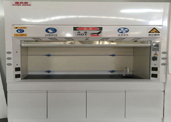 University Laboratory Steel Fume Hood HPL Physicochemical Board Inner Liner