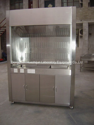 Lab Vent Ducted Fume Hood Alkali Resistant Practical High Airflow