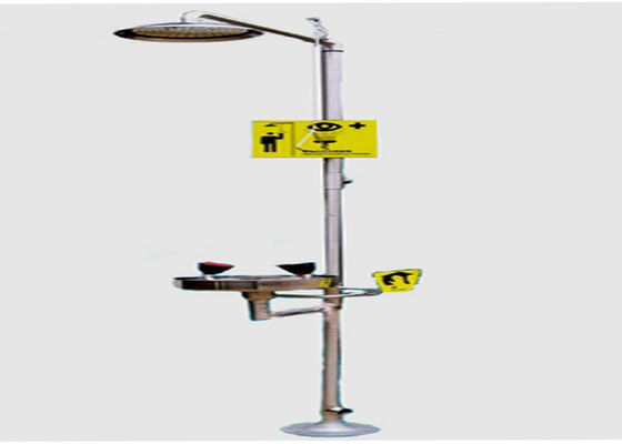 Corrosion Resistant Eyewash Safety Shower For School / Hospital Laboratory
