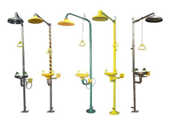 Corrosion Resistant Eyewash Safety Shower For School / Hospital Laboratory