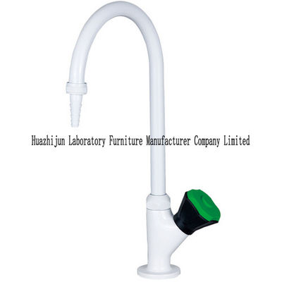 Wrist Blade Lever Laboratory Fittings , Deck Mounted Single Lab Water Tap