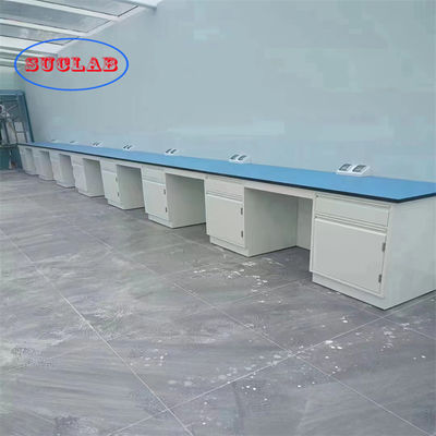 Versatile Lab Benches Chemical Lab Furnitures With Splash Proof Box ...