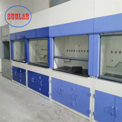 Wall Mounted Integrated Structure Lab Fume Hoods Customized Size