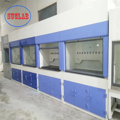Custom High Safety Laboratory Fume Cupboard Manual Control System
