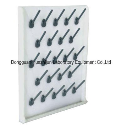 Multi Color Laboratory Pegboard Drying Rack Polypropylene Draining Rack