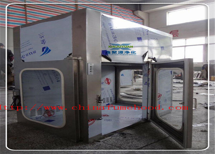 Stainless Steel Laboratory Pass Box Multifunctional Anti Corrosion