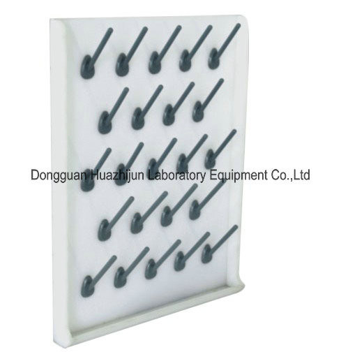 Multi Color Laboratory Pegboard Drying Rack Polypropylene Draining Rack