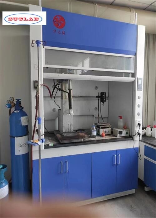 100m3/h Airflow Laboratory Fume Hood with Activated Carbon Filter System