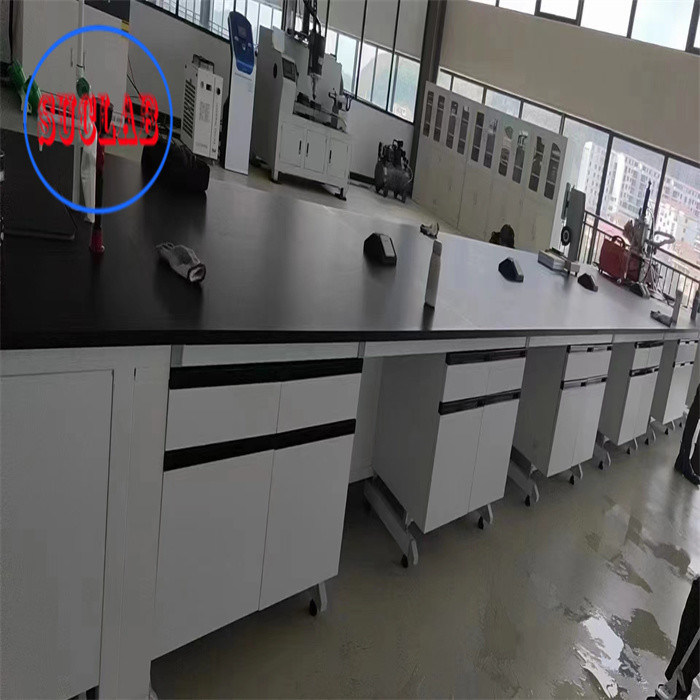 High Safety Chemistry Lab Workbench Laboratory Benches With Functional ...
