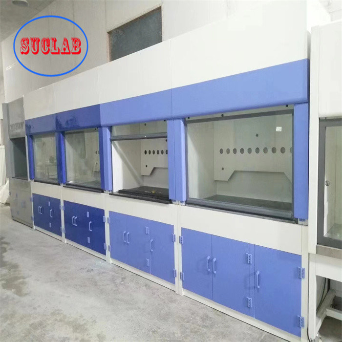 High Safety Level Perchloric Acid Fume Hoods With Scrubber System For ...