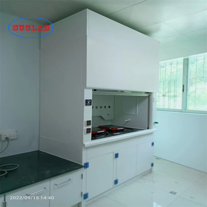 High Safety Level Perchloric Acid Fume Hoods With Scrubber System For ...