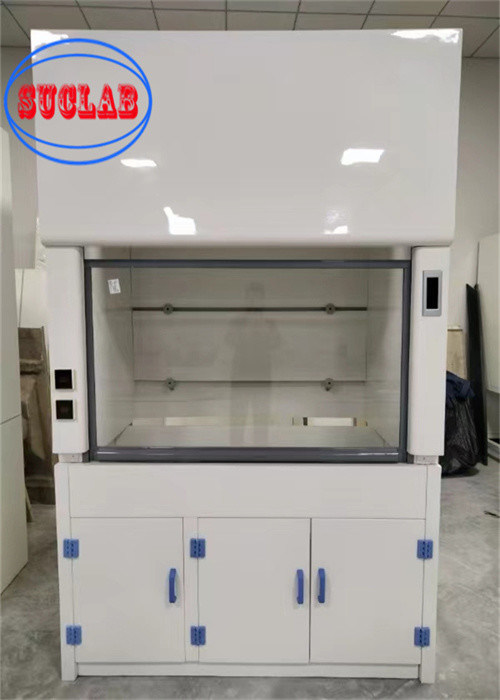 Vertical Sliding Sash Type Laboratory Fume Cupboard For Clean Lab ...