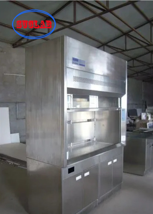 Horizontal/Vertical Air Flow Laboratory Ducted Fume Hood Lab ...