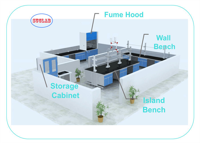 Chemical Resistant Phenolic Resin Chemistry Lab Workbench Laboratory ...