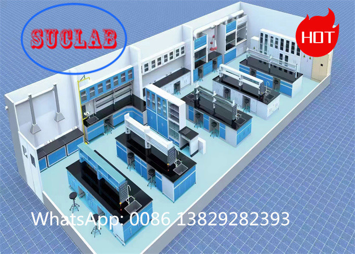 Safety C Frame Chemistry Lab Workbench Design With Fireproof ...