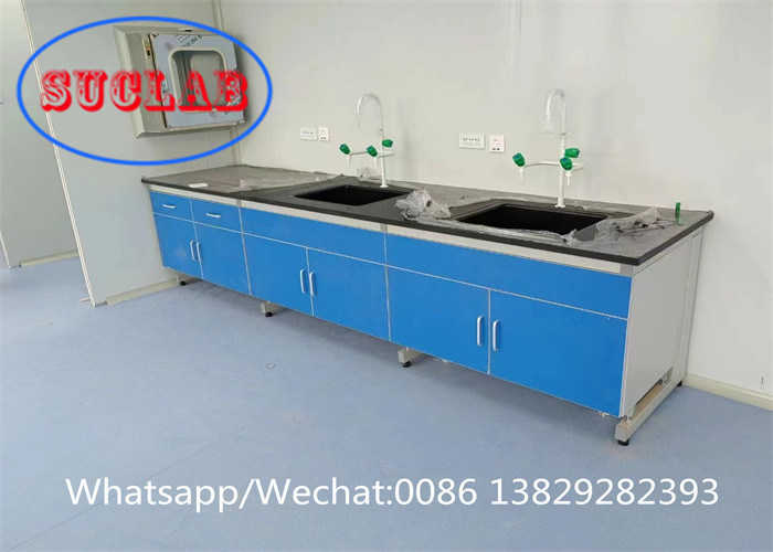 Industrial Grade Chemical Resistant Laminate Laboratory Workbenches ...