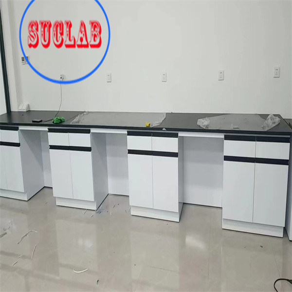 Steel Wood Modular Lab Benches Hong Kong C-shared Handle and Insertion ...