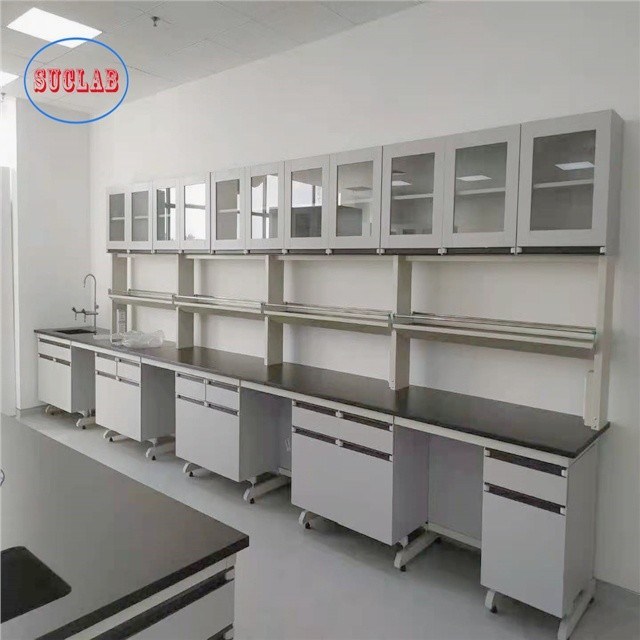 Wooden Chemistry Lab Workbench with High Safety and Excellent Customer ...