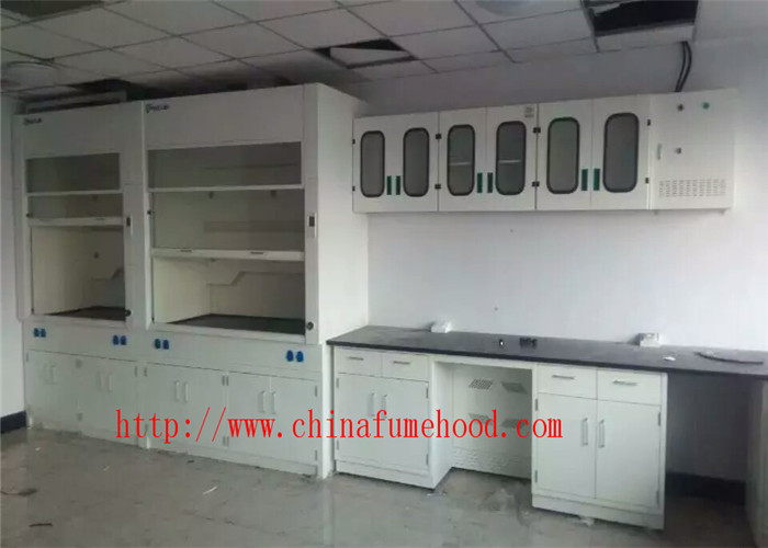 China Full Steel Lab Bench With Reagent Rack For Laboratory Furniture