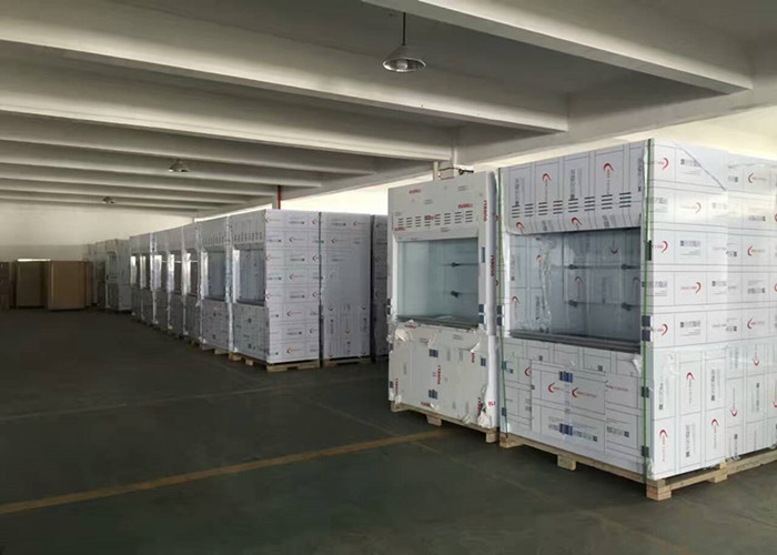 White Color PP Fume Hood Chamber PVC Board Window 5mm Thickness