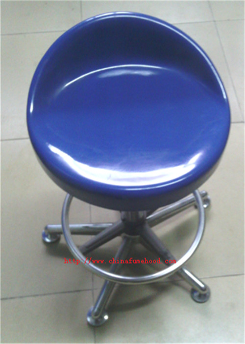 Steel Back Frame Lab Chairs And Stools , Customized Made Revolving Lab ...