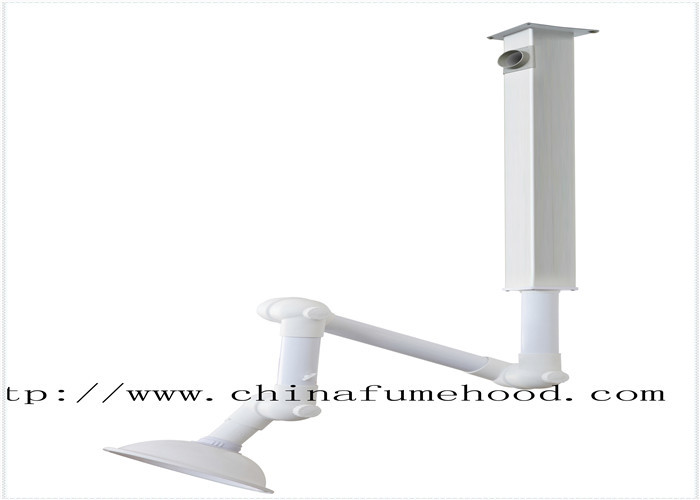 Black Laboratory Fittings Chemical Lab Fume Extractor For School Research