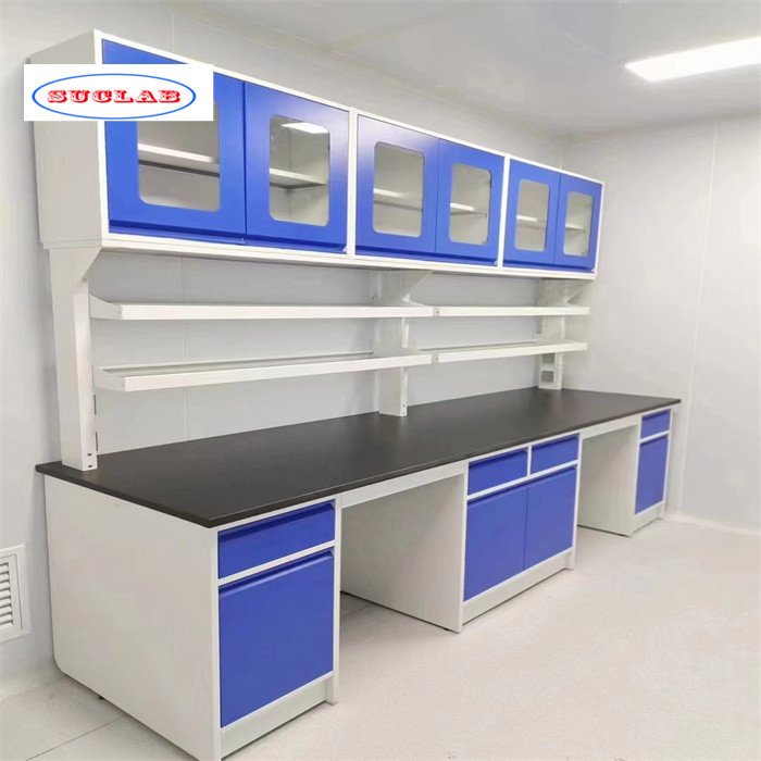 Customized Made Hospital Full Steel Lab Island Bench with Export ...
