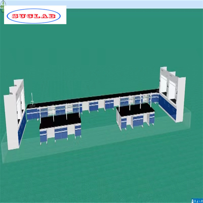Customized Made madeNumber of Shelves Chemistry Lab Workbench with As ...