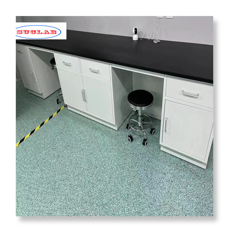 Convenient Storage Drawers Chemistry Lab Bench with Smooth Surface