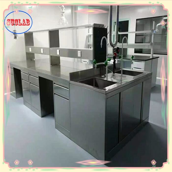 Polished Lab Workbench With Integral Structure Bolt Connection ...