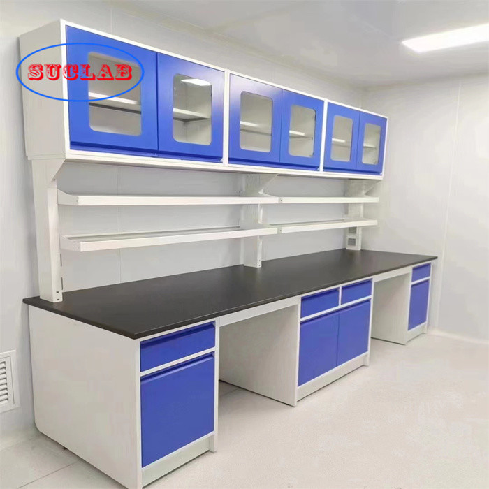 Rectangular Chemistry Laboratory Table with Adjustable DTC 175° Buffer ...