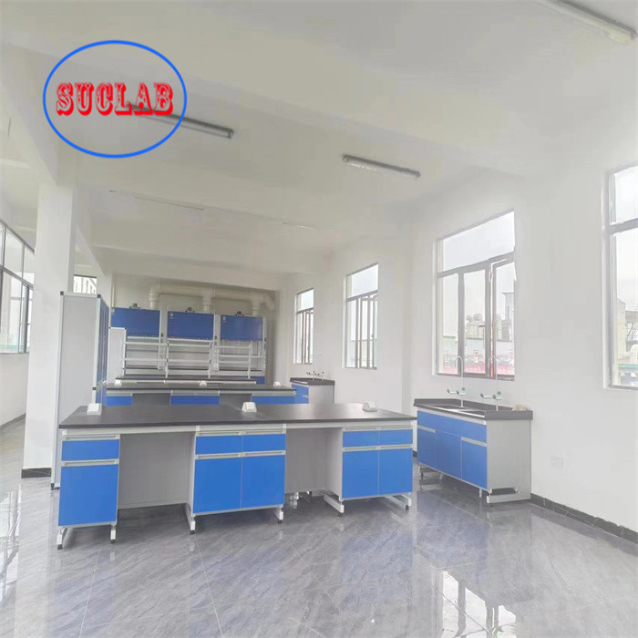 Chemistry Lab Workbench Indonesia With Phenolic Resin Worktop And ...