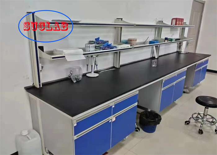 Customize Durable Wood Chemistry Lab Workbench Laboratory Workstation Bench