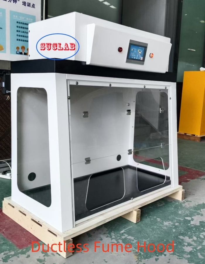 Sash Opening Vertical Sliding Ductless Fume Hood Manufacturer with ≥99. ...