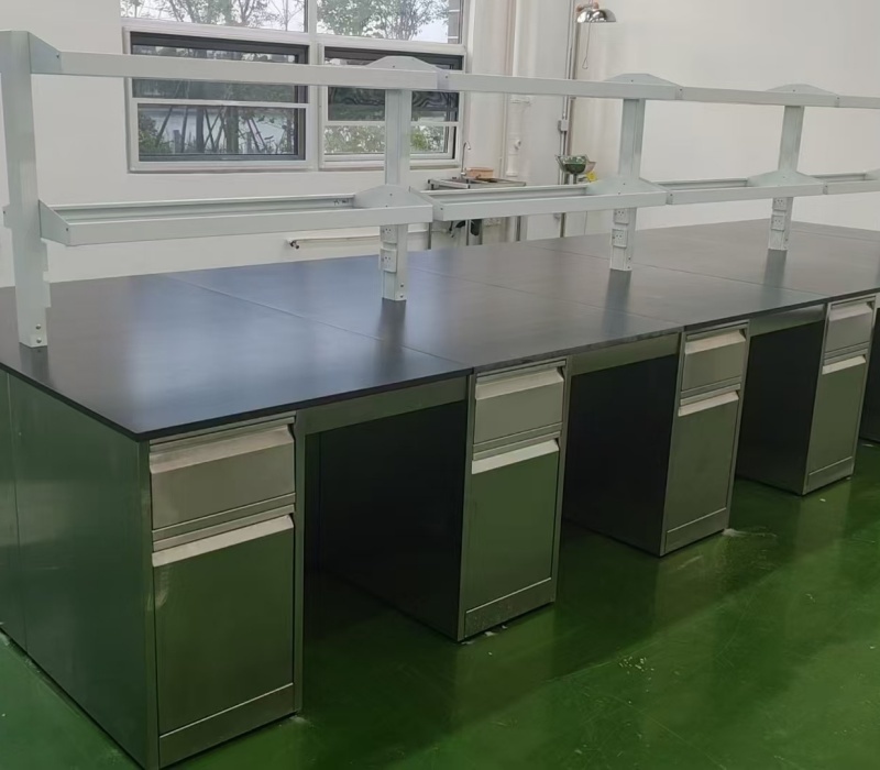 Stainless Steel Lab Bench Makers 300kg Load Capacity Steel Worktop for ...